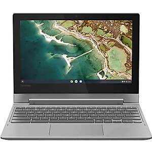 Lenovo 11 2-in-1 Chromebook, MediaTek MT8173C, 4 GB RAM, 32GB eMMC Flash Memory, 11.6-inch HD Touch Screen Chromebook, Chrome OS, 802.11ac, Bluetooth, HDMI, Platinum Grey, W/Silmarils Accessories