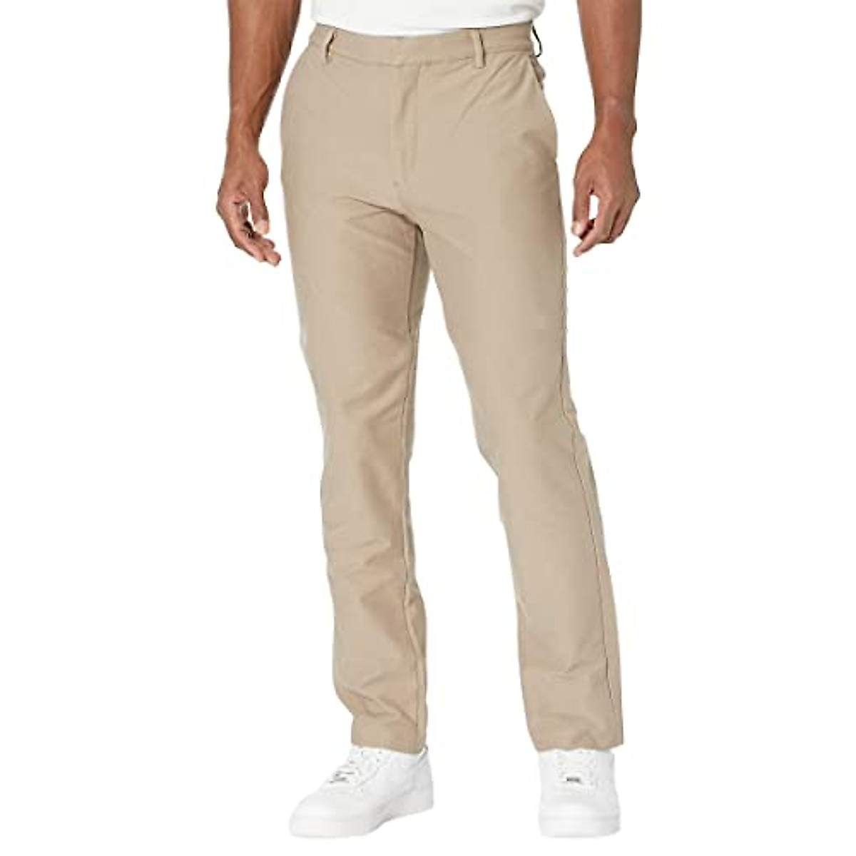 Dockers Men's Comfort Knit Trouser Tapered Fit Smart 360 Knit Pants, Timberwolf, 34Wx29L