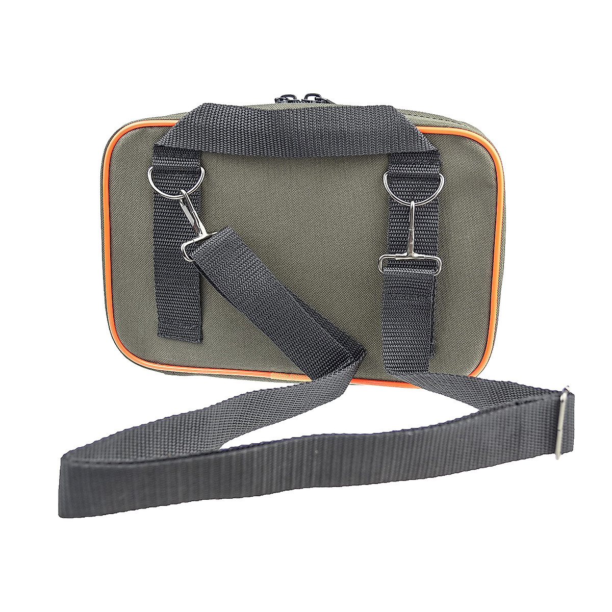 XCH Fishing Tackle Storage and Carrying Pouch (#2), Padded Shoulder Strap, Durable Waterproof Material