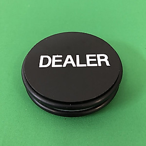 Yuanhe Casino Craps Dealer Button - 3Inch Double Sided Puck Buttons, Great for Poker, Texas Hold 'em & Card Games
