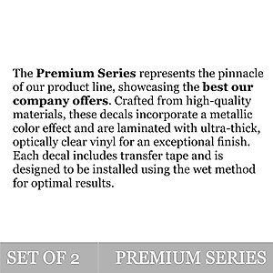 FX4 Off Road Decal Replacement Sticker F150 Bedside F Truck Super Duty F250 F350 F450 (2015-2018) Premium Series (Metallic Finish)