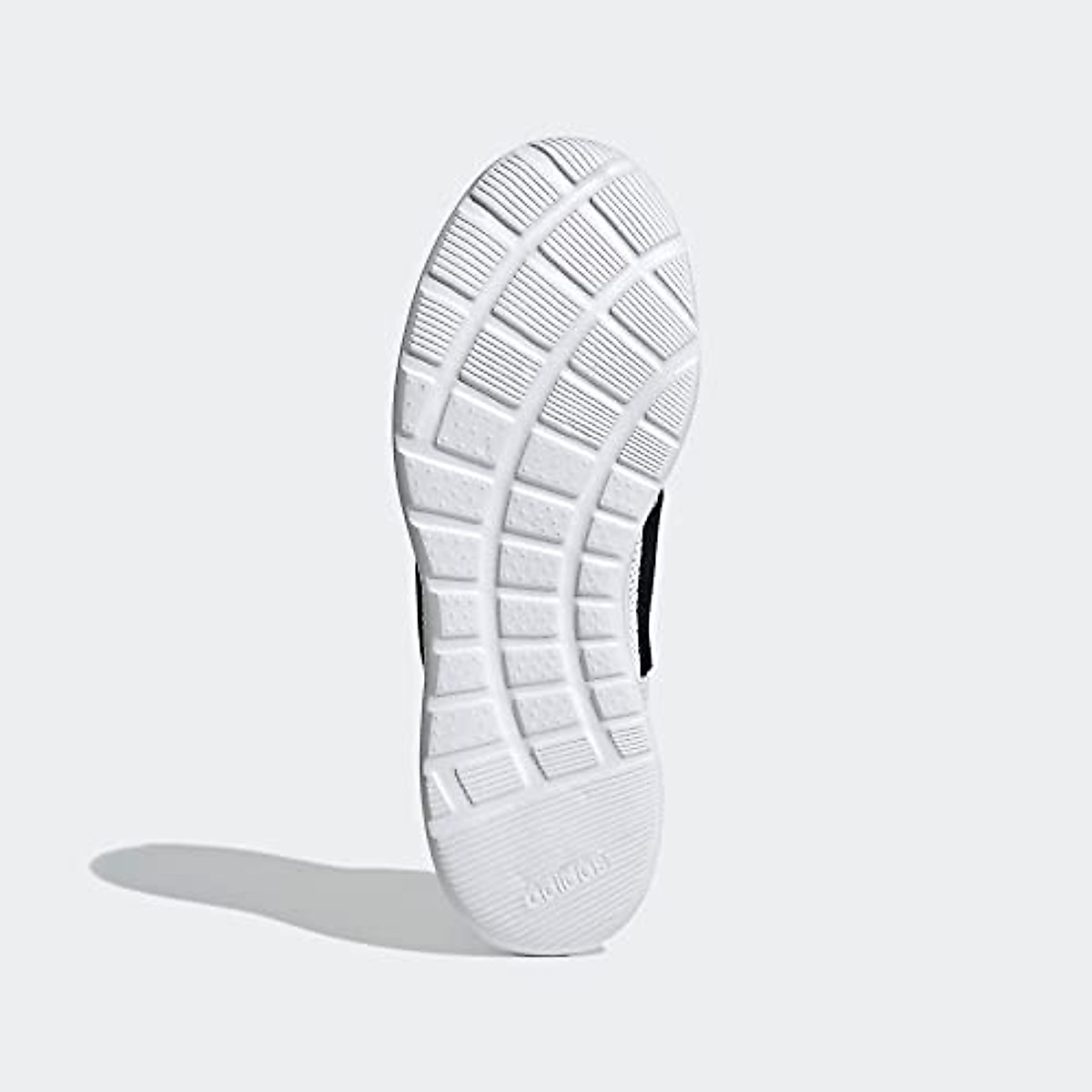 adidas Men's Lite Racer Adapt 4.0 Trail Running Shoe, White/White/Black, 12