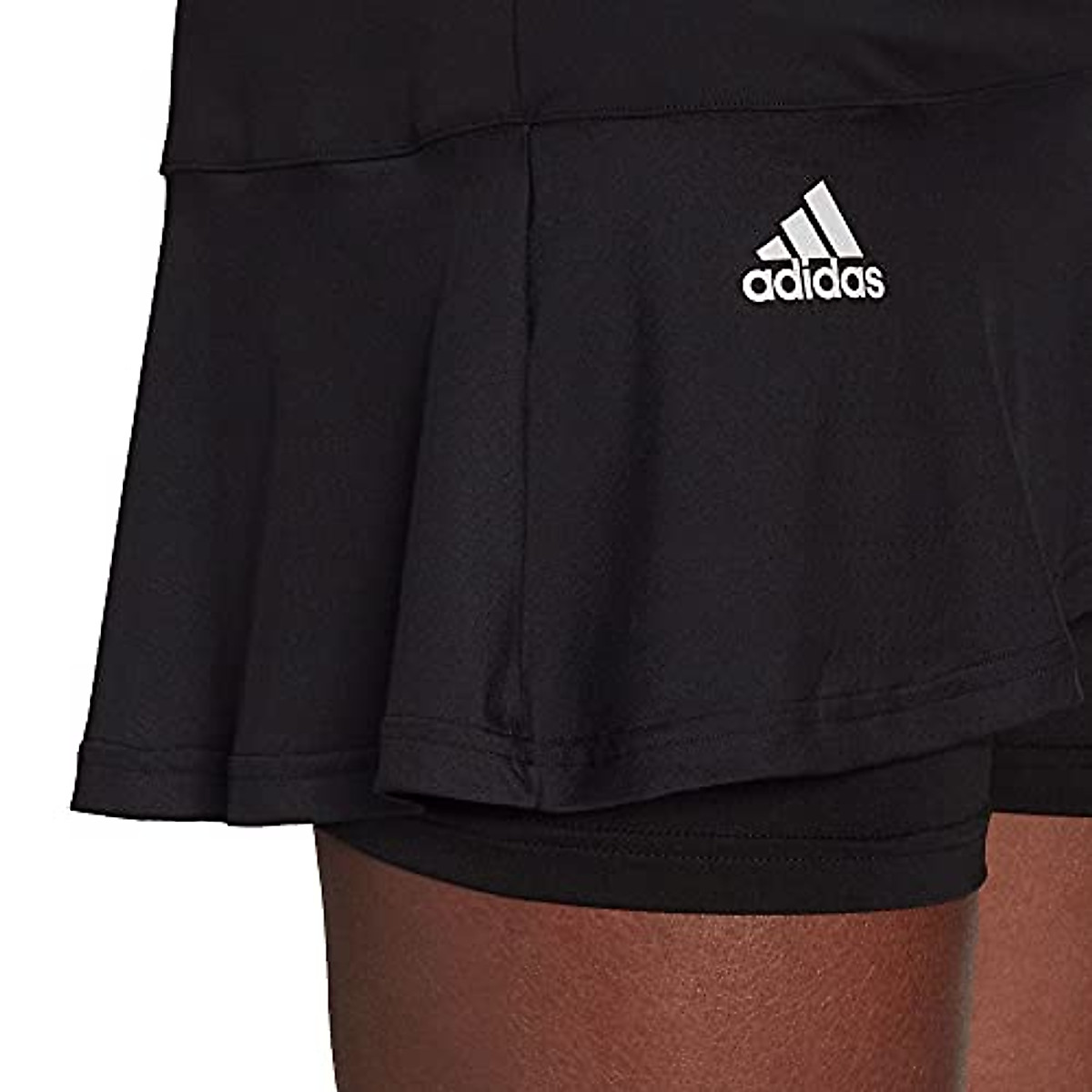 adidas,Womens,Match Skirt,Black/White,Large