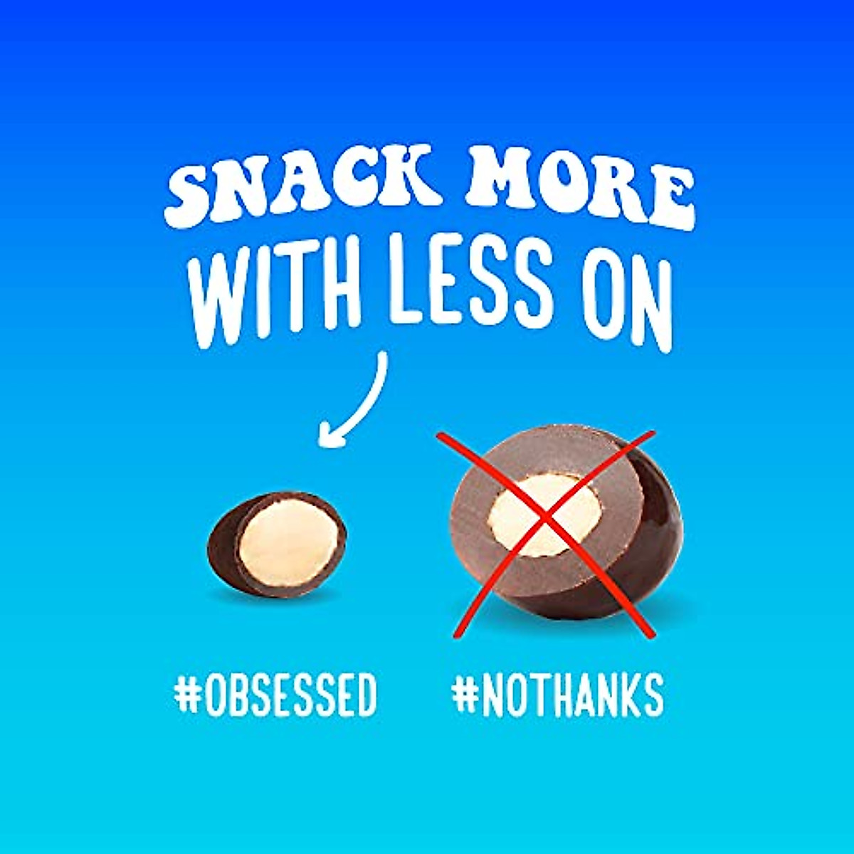 SkinnyDipped Snack Attack Minis Almond Variety Pack, Healthy Snack, Plant Protein, Gluten Free, 0.46 oz Mini Bags, Pack of 25