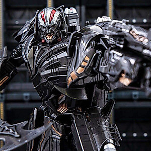 LONGYU Transformers Studio Series Toys Movie Class：The Last Knight Premier Edition Voyager Class Megatron Action Figures, 18CM, Gray