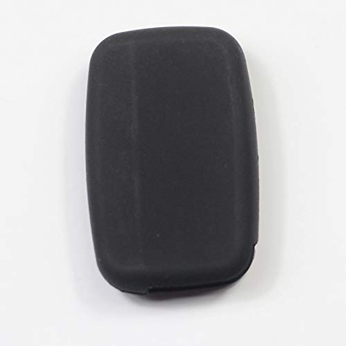 Btopars 2pcs Smart Key Fob Silicone Case Cover Protector Holder Compatible with Land Rover 2013-2014 LR2 2010-2018 LR4 2015-2018 Discovery 2011-2018 Range Rover Sport Evoque Black Red