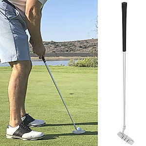 POCREATION Accessories, Lightweight Portable Easy to Assemble, 34.6 in Putter, Aluminium Alloy Handed Course Office for Indoor Outdoor Home