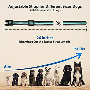 GHORA RS1 Dog Training Collar w/Remote 1200Ft Control Range, Dog Shock Collar 3 Modes, Beep, Vibration and Shock,Rechargeable Waterproof Trainer E-Collar,for Small Medium Large Dogs(8-150lbs)