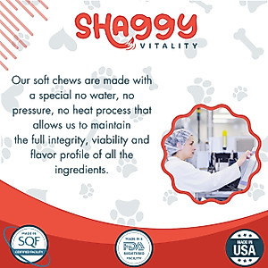 ShaggyVita Dog Vitamins and Supplements 9 in 1 for Immune System, Skin & Coat, All Ages - Dog Skin and Coat Supplement - Dog Supplements & Vitamins - Multivitamin for Dogs - Dog Vitamins Multivitamin