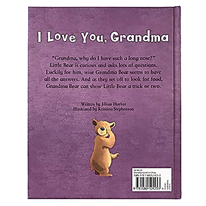 I Love You, Grandma: A Tale of Encouragement and Love between a Grandmother and her Child, Picture Book