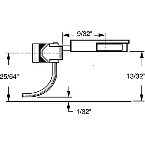 HO Multi-Purpose Coupler, 9/32" Overset (2pr)