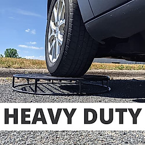 Walden Backyards Round Fire Pit Grate - High Temperature Heavy Duty Steel Above Ground Firegrate for Outdoor Pits and Campfire - 29.2”