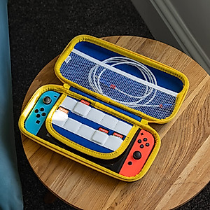 Numskull My Hero Academia Hard Shell Travel Case for Nintendo Switch and OLED Model Console - Fits 10 Games and Switch Accessories