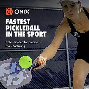 Dura Onix Fast 40 Outdoor Pickleballs – Neon
