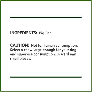 Pet Factory Real Chewz Piggy Bites Dog Chew Treats, 100% All-Natural - 16 oz