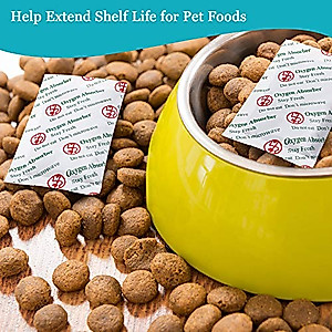 ATSAMFR 500cc(50Packets) Food Grade Oxygen Absorbers Packets for Long Term Food Storage,Oxygen Absorbers for Home Made Jerky
