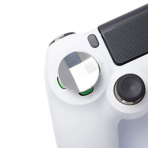 Magnetic Thumbsticks & Adjustable D-Pads & ABXY Button Replacement Parts for PS4 Controller, Z&Hveez 31 in 1 Magnetic Button Kit for PS4 Slim, PS4 Pro, Playstation 4 Controllers