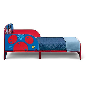 Delta Children Mickey Mouse Wood & Metal Toddler Bed, Blue