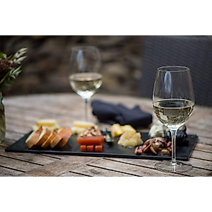 Luigi Bormioli Palace 11 oz White Wine Glasses (Set Of 6), Clear