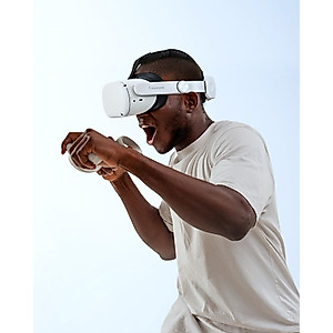 TRANSNOVO Compatible with Oculus Quest 2 Head strap, VR Accessory for Meta Quest 2, One-Button Retractable Lightweight Elite Strap,Enhanced Comfort Support and Gaming Immersion in VR —— White Button