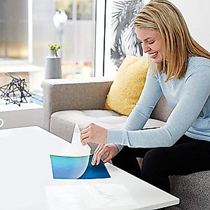 GBC Laminating Sheets, Self Adhesive Pouches, Wallet Size, 8 Mil, Self Seal, 10 Pack (3745685)