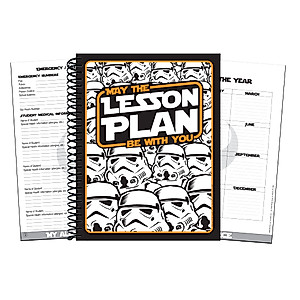 Eureka Teacher Supplies Star Wars Lesson Plan Book
