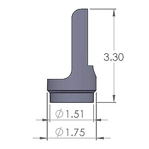 Barnes 4WD Polaris RZR 900 ROLL CAGE Adapter Bung KIT 1-3/4" X .120" Wall