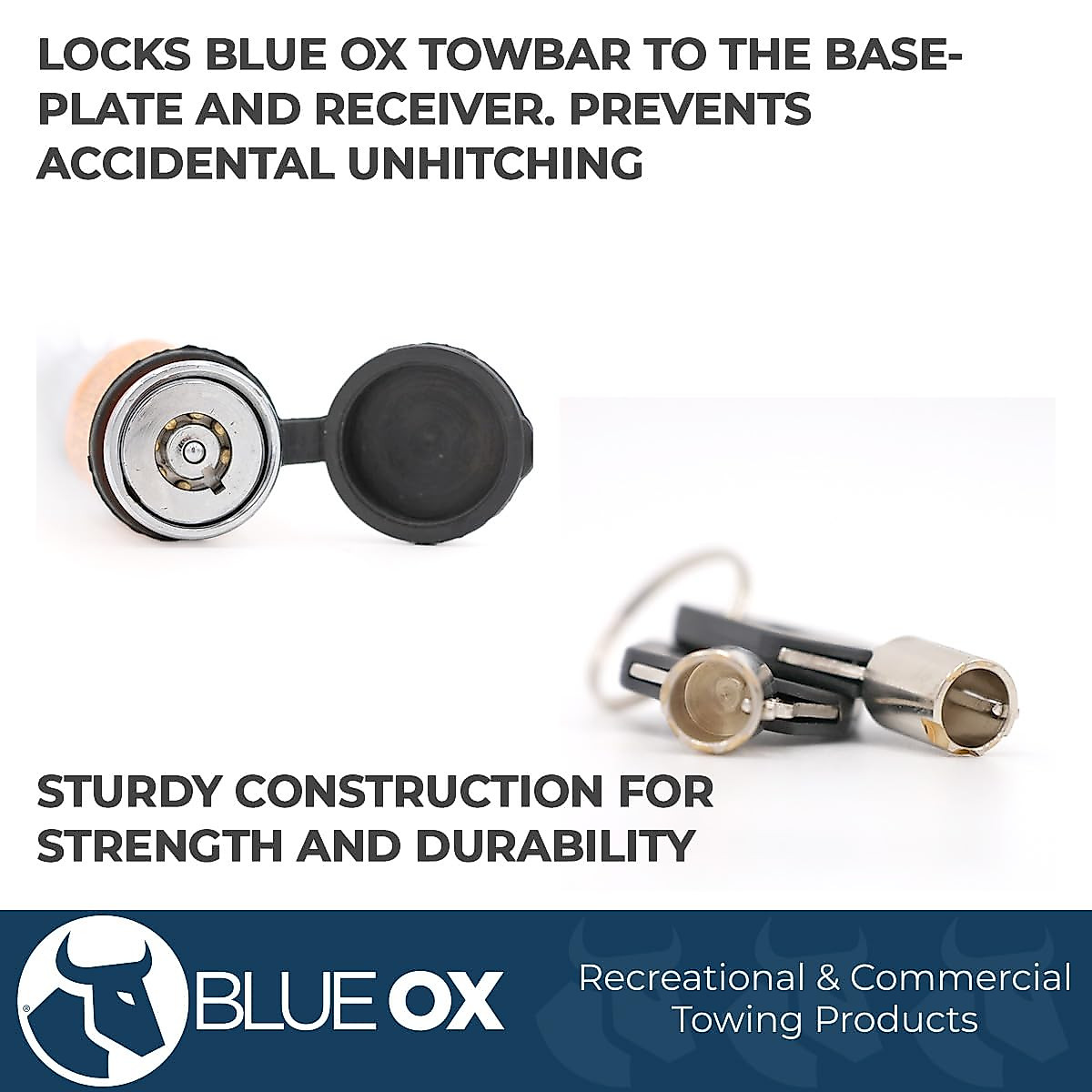 Blue Ox BX88177 4-Lock Kit , Orange