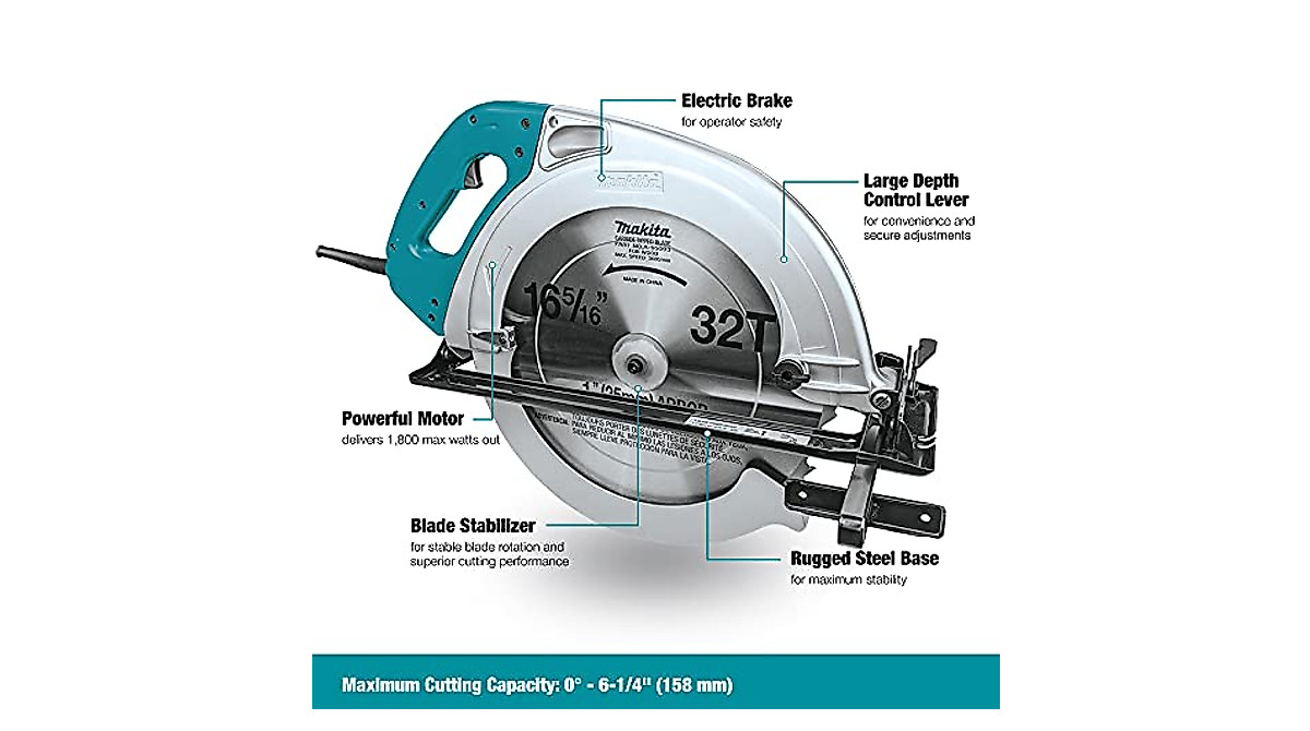 Makita 5402NA 16-5/16" Circular Saw - Powerful & Precise Cutting