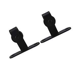 Barn Door Hardware Kit Sliding Door Kit Strong Load Bearing Mini Sliding Door Track Roller Kit Door Track Hardware Closet Track for Single Wooden Door Interior Doors