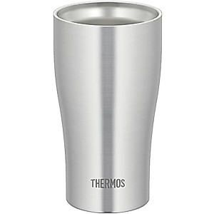 Thermos JDQ-400 S Vacuum Insulated Tumbler, 13.5 fl oz (400 ml), Stainless Steel
