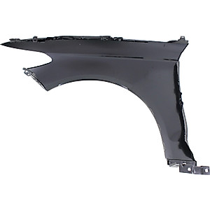 Evan Fischer Front Passenger Side Fender Compatible with 2013-2016 Ford Fusion Primed Steel