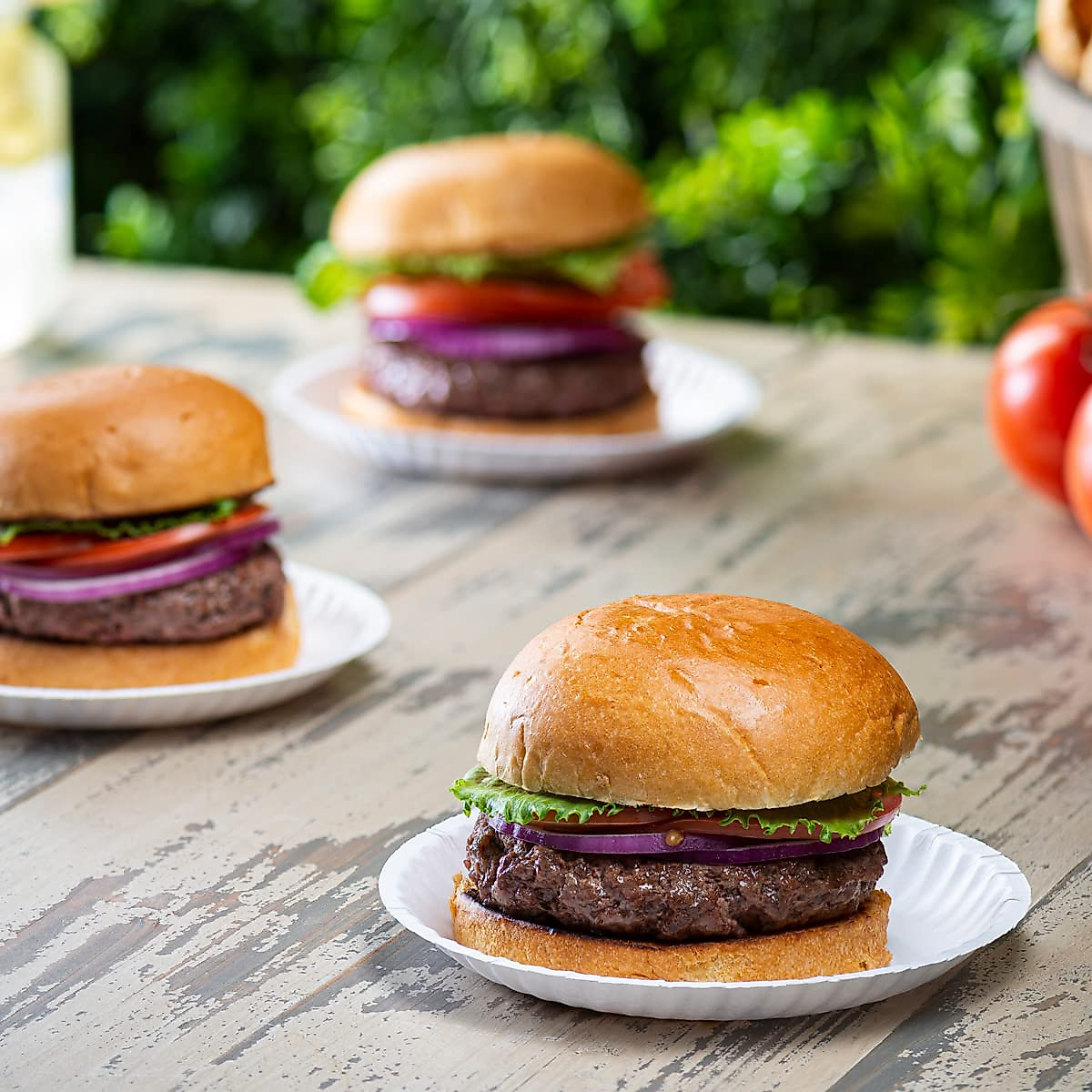 Comfy Package, [500 Pack Disposable Paper Plates - Decorative Craft Paper Plates - Large (6 Inch - 500 Count)