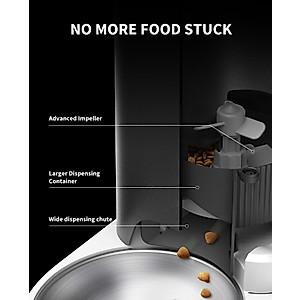 PETKIT Automatic Cat Feeder, Wi-Fi Enabled Smart Pet Feeder for Cats and Dogs, Auto Food Dispenser with Portion Control, Compatible for Freeze-Dried Pet Food, Stainless Steel Bowl…