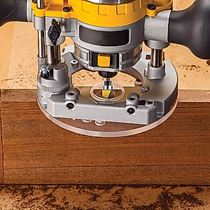 TOTOWOOD Dish Carving Router Bits,3Pcs 1/4 Inch Shank Bowl and Tray Template Router Bit Set with Ball Bearing,Designed for woodworkers