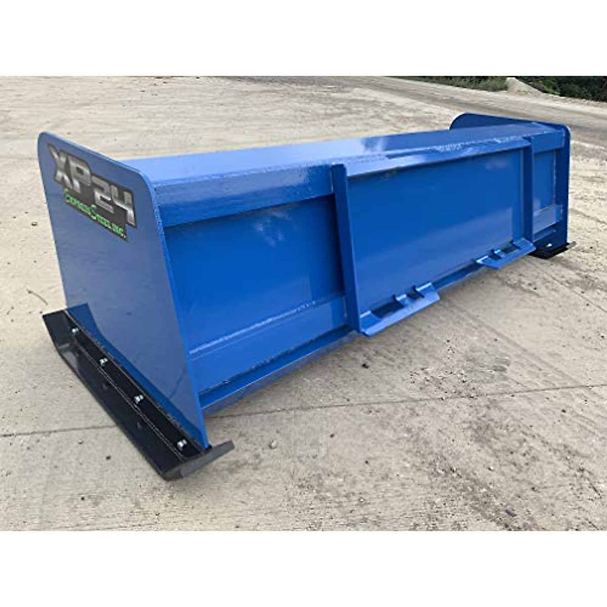 7' XP24 Skid Steer Snow Pusher Blue