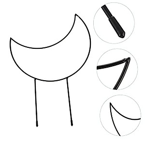 COHEALI 2pcs Flower Arrangement Roses Plants Tomato Plants Flowers Plants Flowers Trellis Climbing Plant Support Plant Support Ring Flower Support Rack Plant Stem Support Iron Trellis Vine