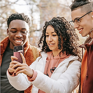 VENA Wallet Case Compatible with Apple iPhone 13 (6.1"-inch), vCommute (Military Grade Drop Protection) Flip Leather Cover Card Slot Holder with Kickstand (Rose Gold)