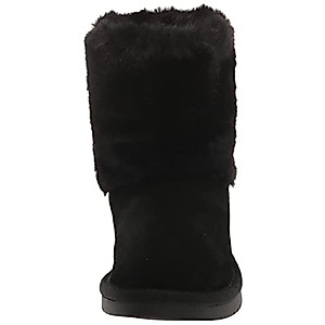 Koolaburra by UGG Unisex-Child Aubrei Short Boot, Black, 13 Little Kid