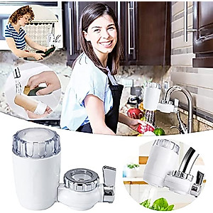 Faucet Water Purifier Home Pre-Filter Tap Water Filter Water Purifier to Reduce Impurities Effective Home Purification System