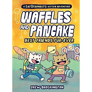 Waffles and Pancake: Best Friends Fur-Ever (A Graphic Novel) (Waffles and Pancake, 4)