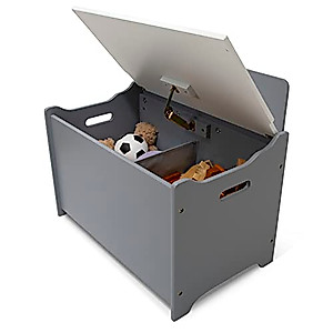 Gap GapKids Toy Box - Greenguard Gold Certified, Grey/White
