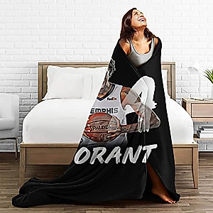 Flannel Blankets Ultra-Soft Cozy Warm Micro-Fleece Throw Lightweight Microfiber Bedding Blanket Ja Mor&A&N&T for Bed Couch Living Room All Seasons 50"X40"