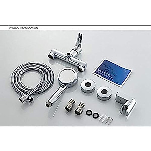 Kitchen Taps Single Handle Bathtub Faucet Shower Mixer Faucet Brass Cold and Hot Bathroom Bathtub Faucets Chrome Wall Mounted