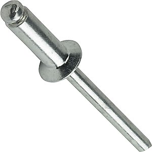 Aluminum Pop Rivets 1/8" x 3/8" Flat Countersunk Head Blind 4-6 Qty 100 D&J