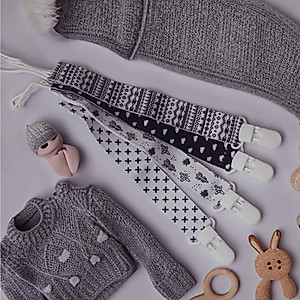 PUTSKA Pacifier Clip for Baby Girl and Boys