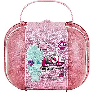 L.O.L. Surprise! Bigger Surprise Limited Edition with 2 Collectible Dolls, 1 Pet, 1 Lil Sis with 60+ Surprises in Eye Spy Series Carrying Case- Gift for Kids, Toys for Girls Ages 4 5 6 7+ Year