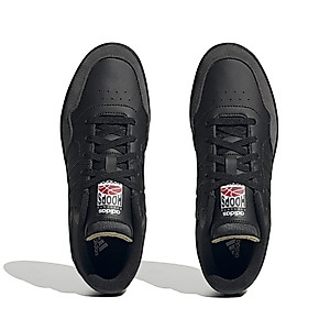 adidas mens Hoops 3.0 Low Sneaker, Black/Black/Carbon, 9 US