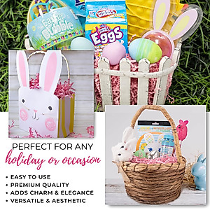 MagicWater Supply Crinkle Cut Paper Shred Filler (2 oz) for Gift Wrapping & Basket Filling - Light Pink