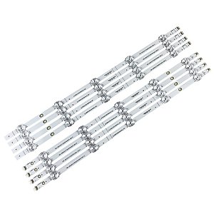 PANMILED 8 Pieces LED Backlight Strips for Hisense 55” TV 55R6000FM 55H6F 55R7F 55H6510G JL.D550A1330-003AS-M_V02 CRH-BX55V1U713030T04108CS-REV1.2